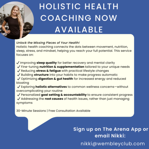 Holistic Health Coaching Now Available with Nikki! - Wembley
